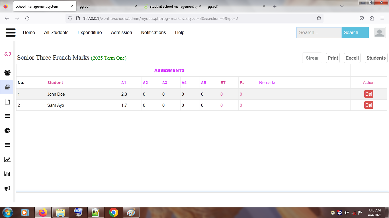 studykit school management system